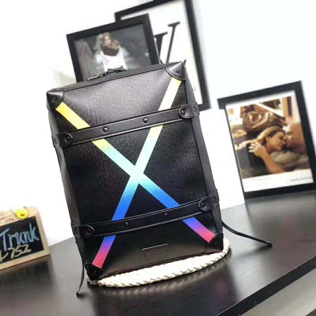 Louis Vuitton Soft Trunk Backpack Monogram Pm Brown | semashow.com