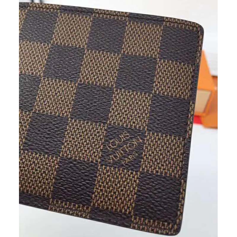 Louis Vuitton Brown Plaid Wallets | semashow.com