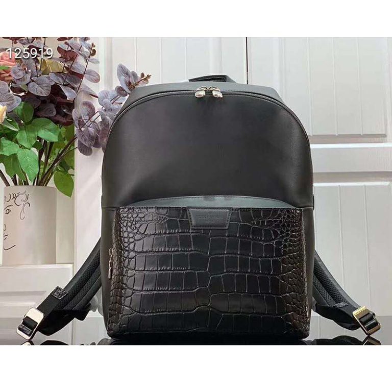 Louis Vuitton Crocodilian Leather Backpacker | semashow.com